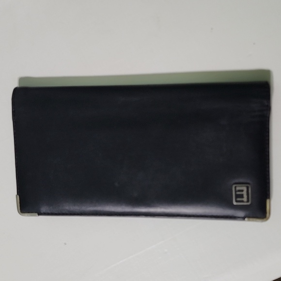 Dunhill | Bags | Dunhill Black Leather Long Wallet | Poshmark